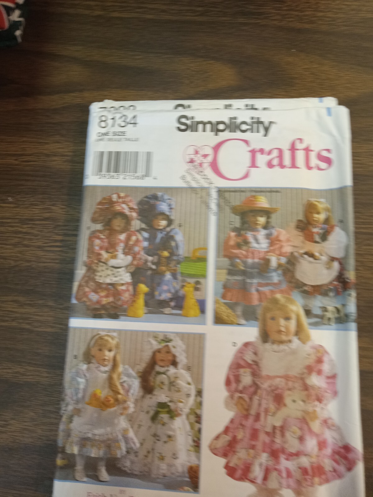 Simplicity pattern 8134 for 18 inch doll clothes uncut | eBay
