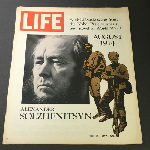 VTG Life Magazine July 23 1972 - Alexander Solzhenitsyn / August 1914 ...
