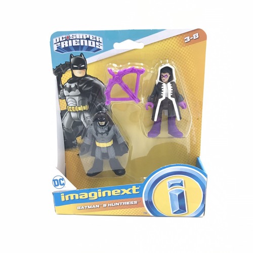 Fisher Price Imaginext DC Super Friends Batman Huntress Bruce Wayne ...