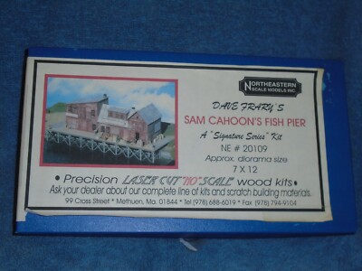 NORTHEASTERN SCALE MODEL INC. SAM CAHOONS FISH PIER | eBay