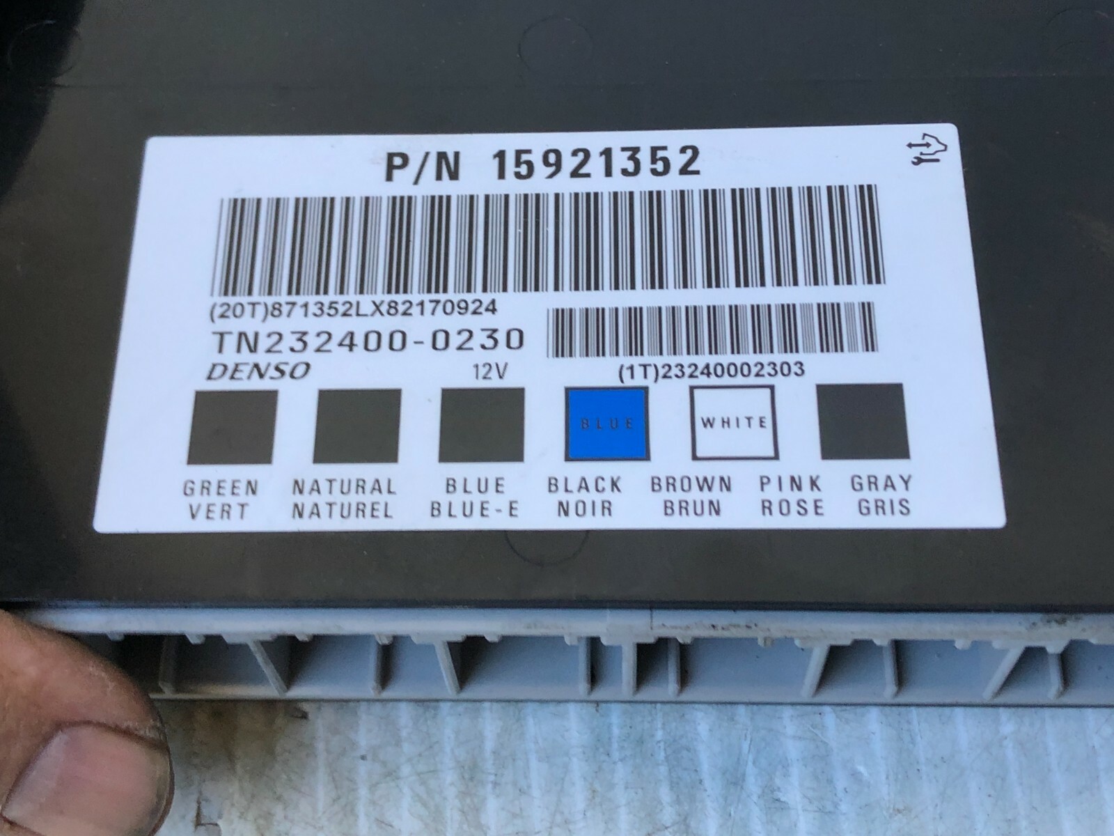 2006 - 2013 GMC Chevrolet Body Control Module BCM BCU Unit P: 15921352 ...