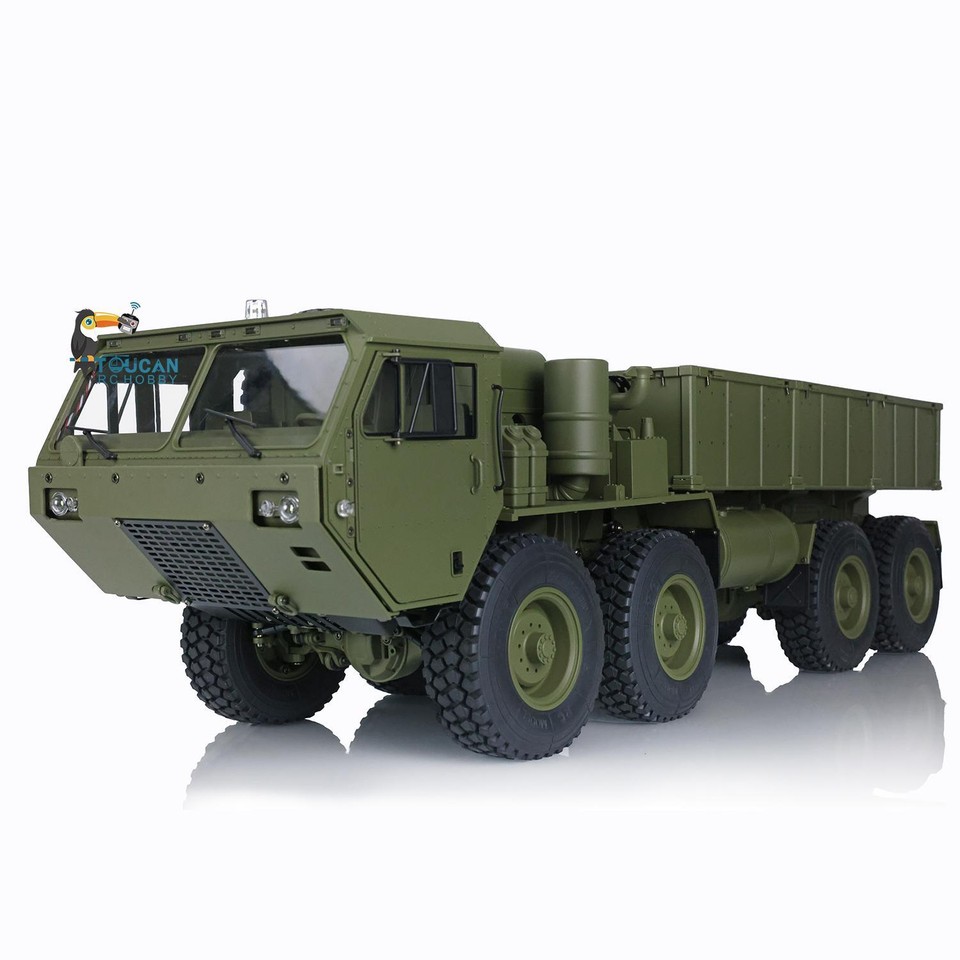 1/12 HG P801 8WD RC US Military Truck 8x8 Metal Chasis Model 2.4Ghz ...
