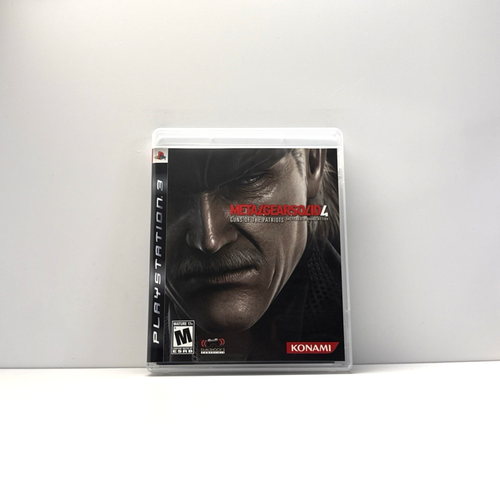 Metal Gear Solid 4 Guns of the Patriots PlayStation 3 PS3 CIB ...