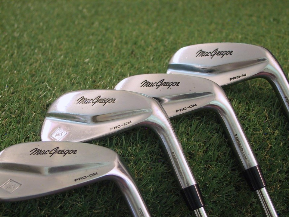 Macgregor Forged MT Pro-CM Irons 4-PW Dynamic Gold Lite Regular Ships ...