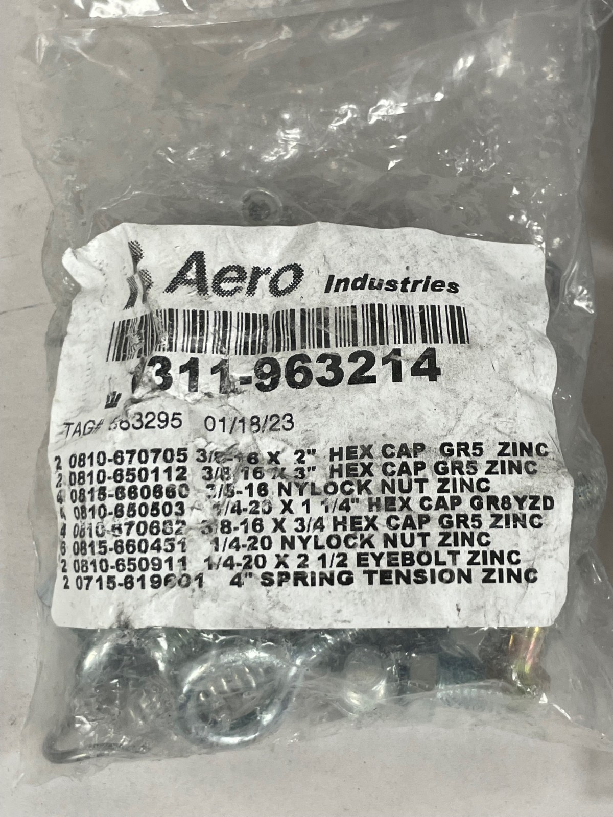 NEW Aero Easy Cover 0311-962221 Aluminum Arm and Bumper Parts Kit | eBay