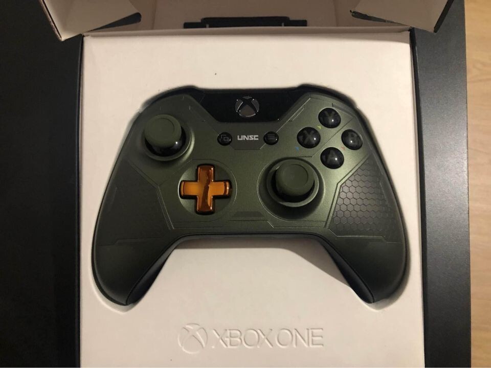 MICROSOFT XBOX ONE HALO 5 MASTER CHIEF EDITION WIRELESS CONTROLLER ...