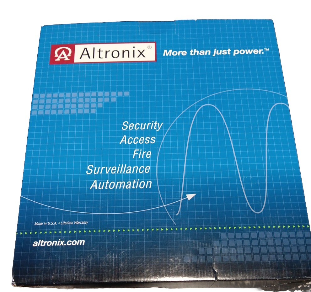 ALTRONIX SMP5CTX POWER SUPPLY AND CHARGER 12 VOLT OR 24 VOLT @ 4 AMP | eBay