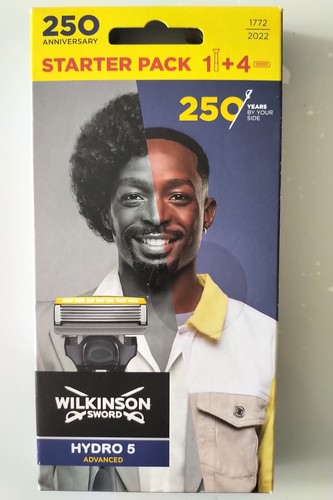 Starter Pack Rasoir WILKINSON HYDRO 5 Avanced + 4 Lames Genre Gillette ...