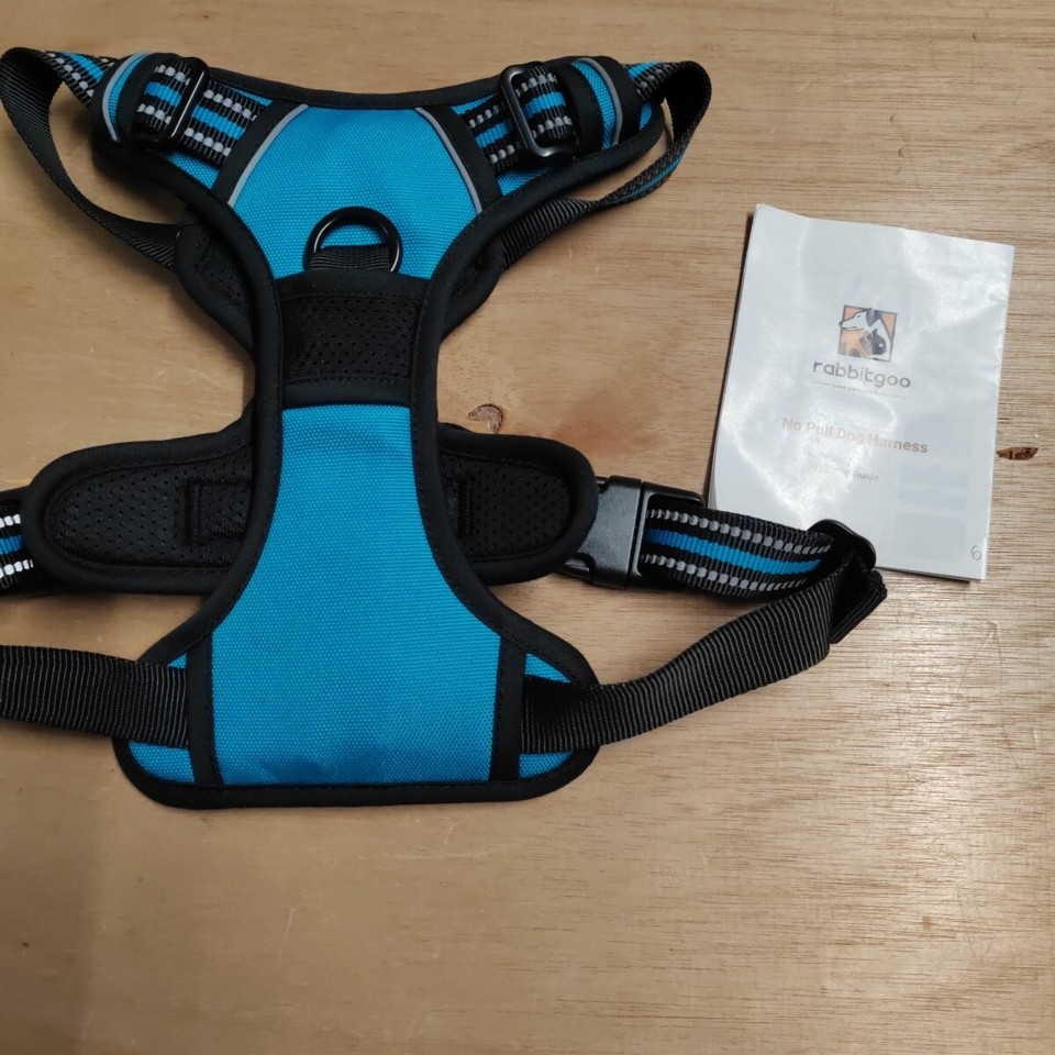 Rabbitgoo No Pull Dog Harness Adjustable Reflective Soft Padded - Size ...