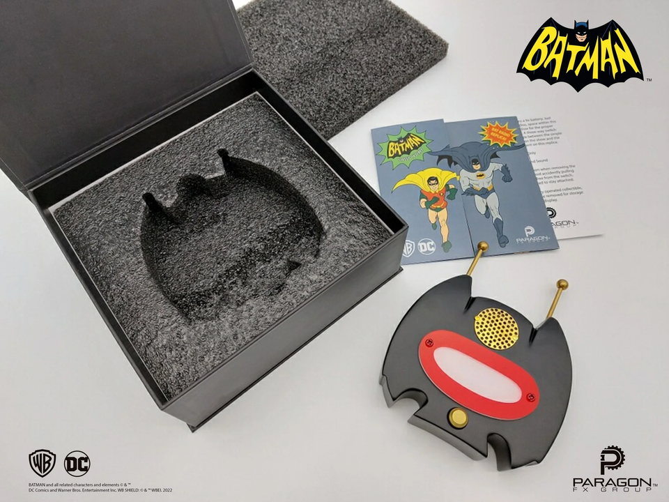 PARAGON FX DC Batman 1966 Bat-Radio 1:1 Scale Prop Replica Lights and ...