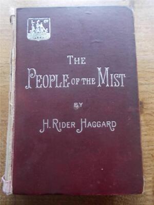 RARE 1897 Book The People of the Mist H RIDER HAGGARD New Edition ...