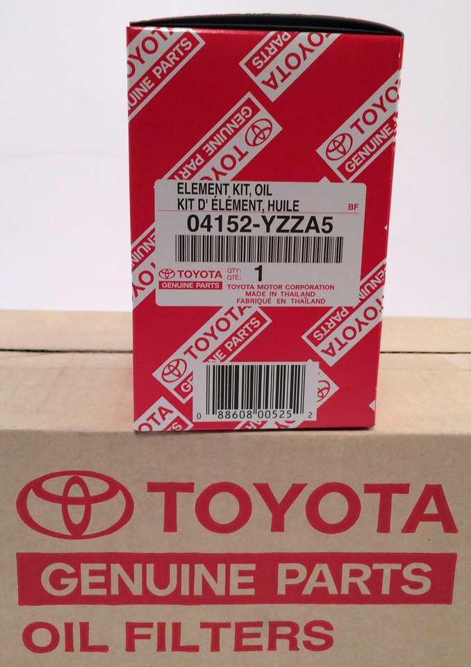 04152-YZZA5 Genuine Oil Filter with o-rings 3 PACK FOR TOYOTA | eBay