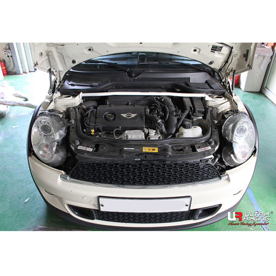 Fit 06-13 Mini Cooper S R56 1.6T Front Strut Tower Bar Upper Brace ...