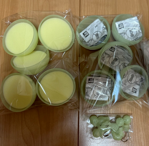 SMISKI Ring GASHAPON Ringcolle Complete Set GLOW IN THE DARK | eBay