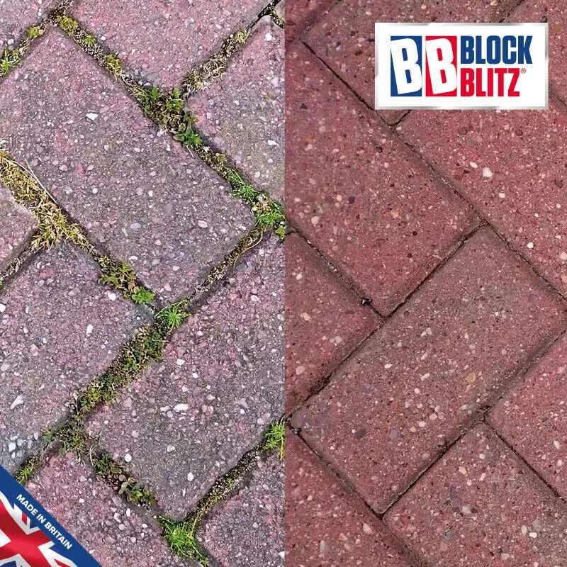 Block Blitz Block Paving Eco Cleaner Ultimate Solution for Weed and ...