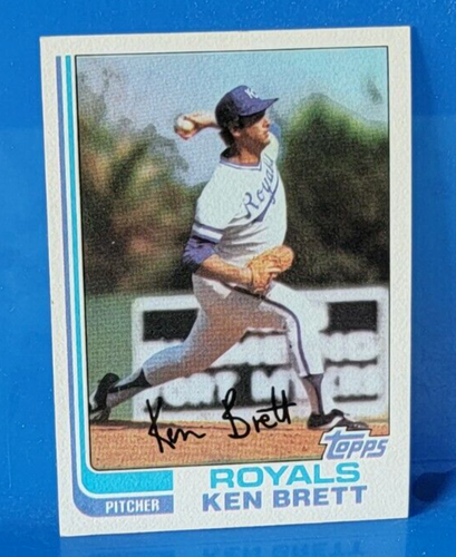 Ken Brett P Royals Topps Baseball Card #397 1982 | eBay