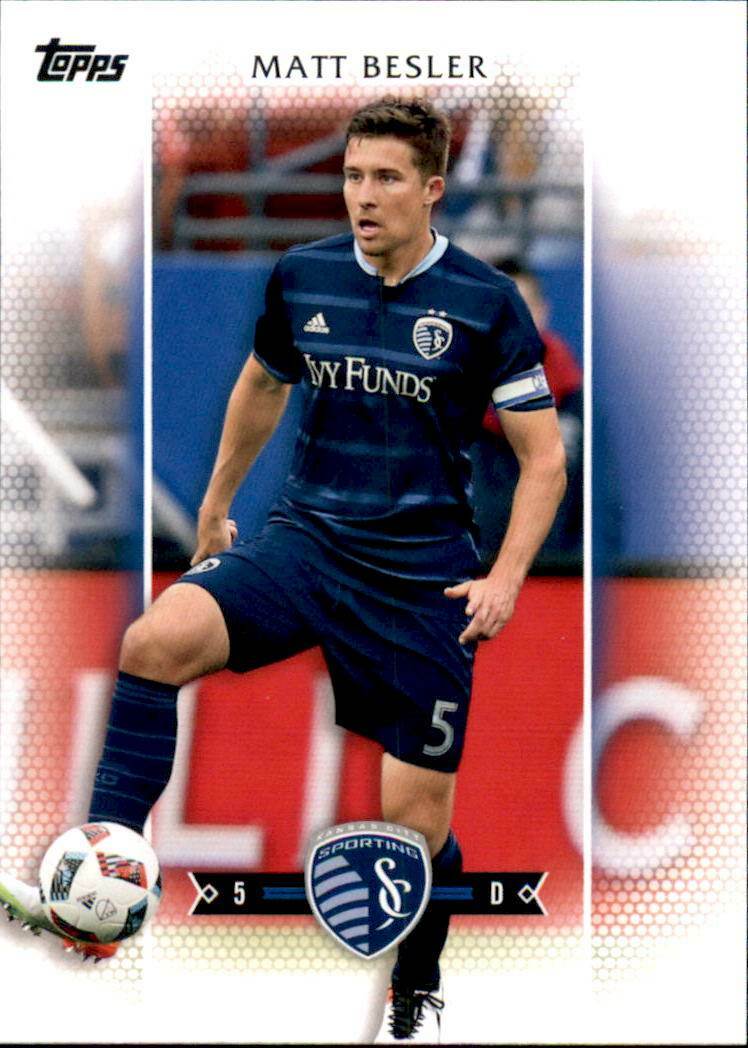 2017 Topps MLS Base #52 Matt Besler Sporting Kansas City | eBay