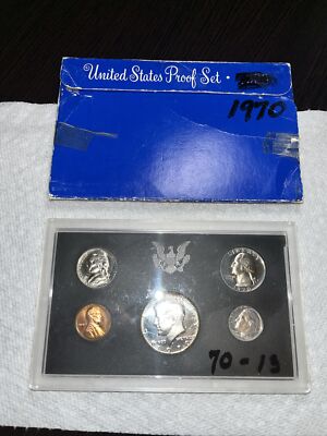 1970 S US Proof Set 5 Coins | eBay