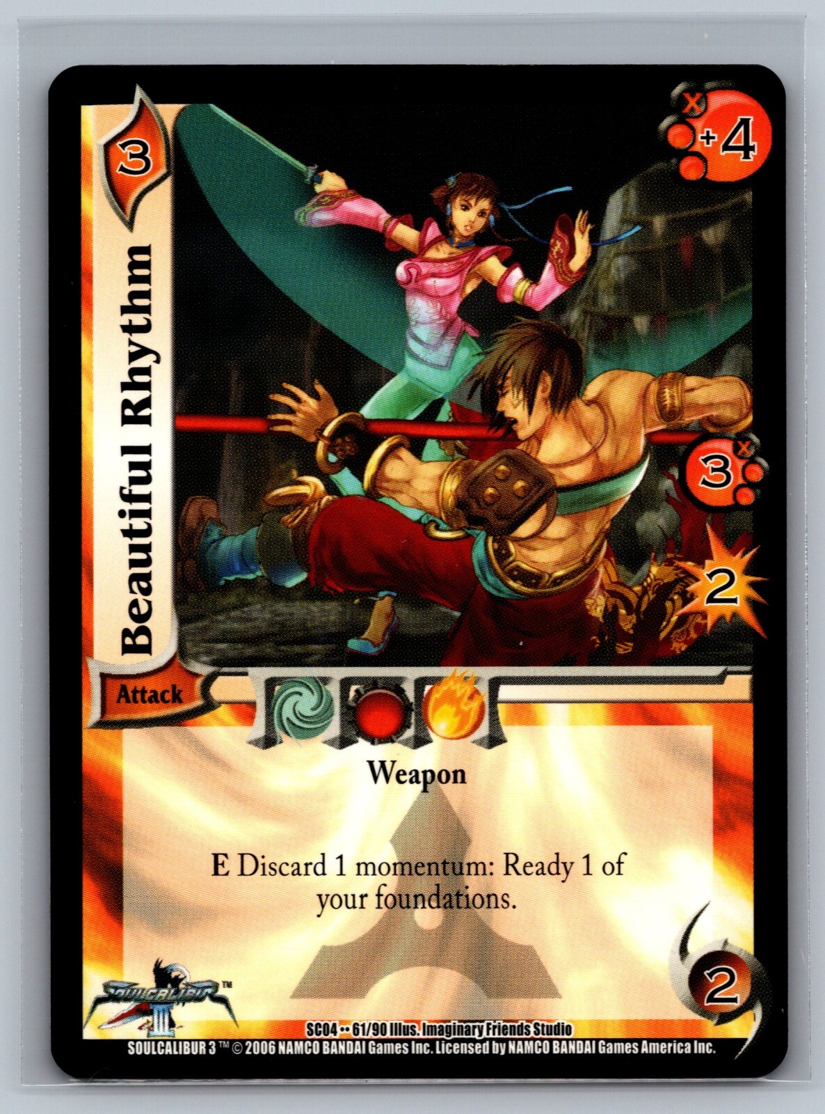 UFS CCG Beautiful Rhythm #61/90 USED TCG SC04 Blades of Fury | eBay