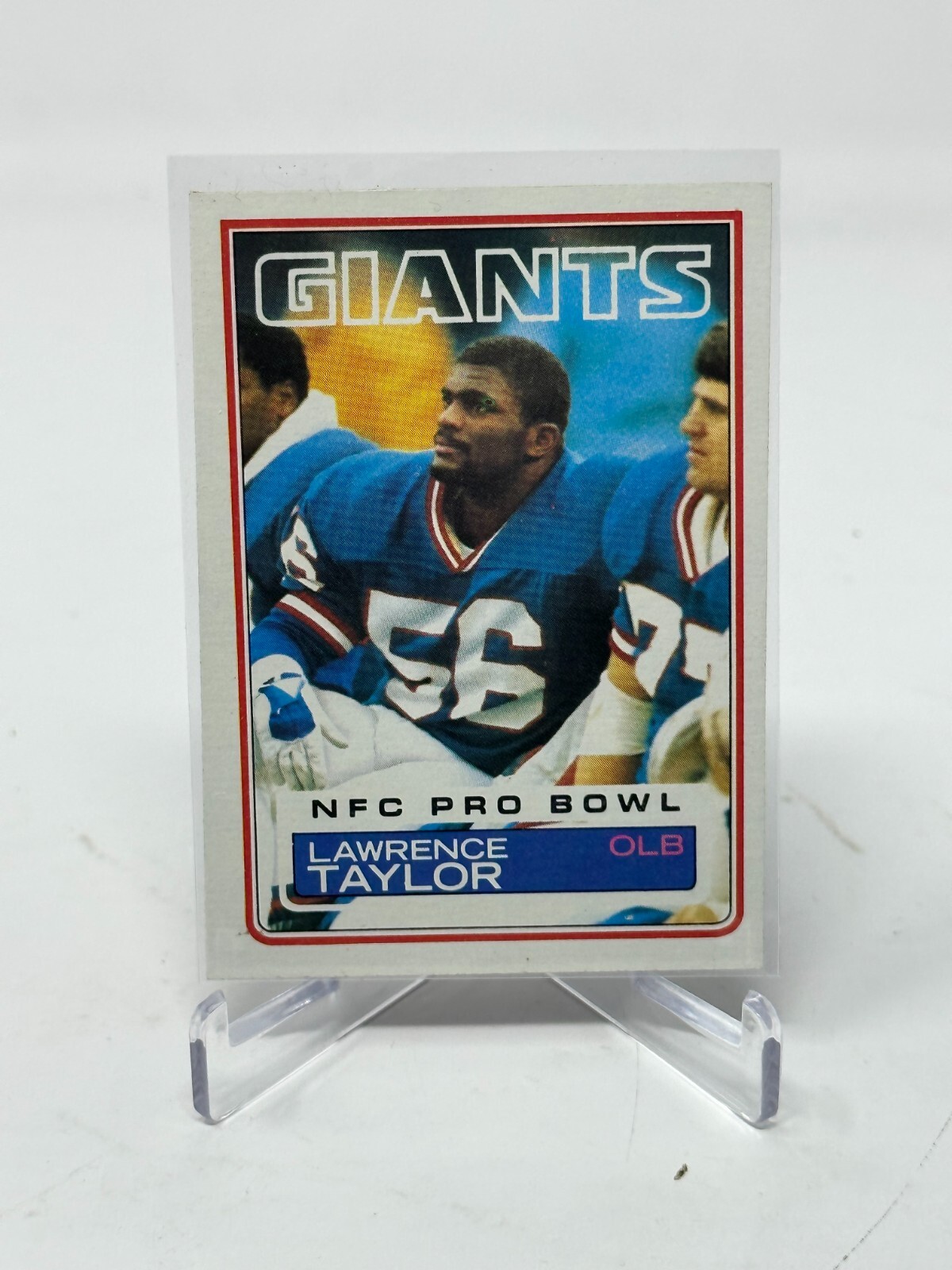 1983 Topps Football Lawrence Taylor In Action Card #133 EX | eBay