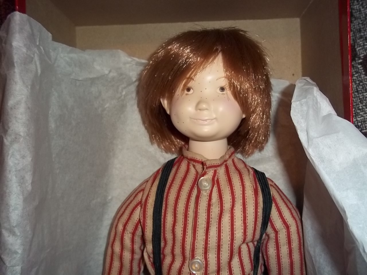 Kalico Kids Toby #105 Artist Suzanne Gibson 18" Doll Porcelain/Cloth ...