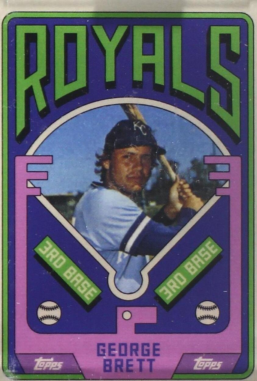 2020 Topps Project 2020 - 1975 Topps George Brett #75 Grotesk /5638 for ...