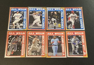 2025 Topps Series 2 -1990 Topps All-Star Baseball Insert You Pick ...