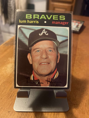 1971 Topps Lum Harris 346 Atlanta Braves Vintage 2706 | eBay