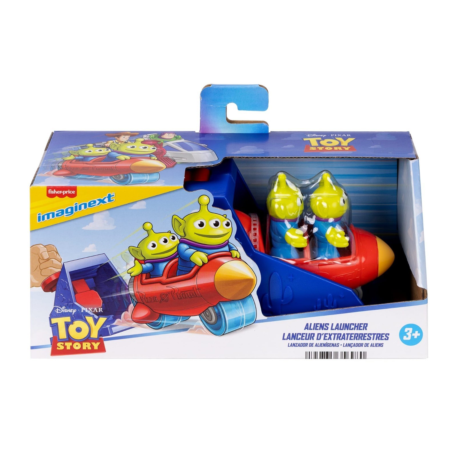 IMAGINEXT DISNEY PIXAR TOY STORY ALIENS LAUNCHER VEHICLE SET JKW29 ...