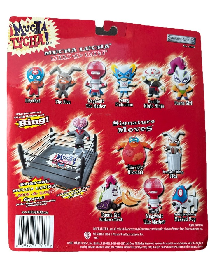 Mucha Lucha Mix-A-Lot Buena Girl Vs Penny Plutonium Jakks Pacific Inc ...