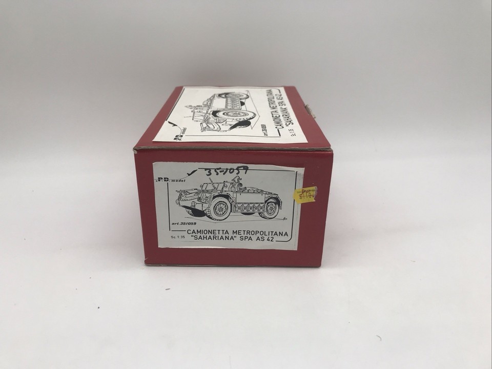 1/35 P.D. Model #351059 Camionetta Metropolitana “Saharina” SPA AS 42 ...