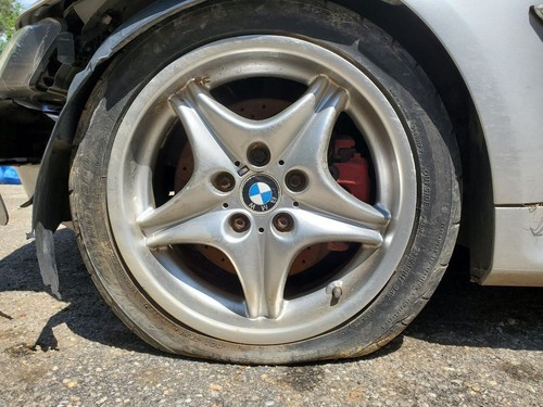 1998 2000 BMW Z3 OEM Z3M Roadster Staggered Set Of 4 Wheel Rims 17x7.5 ...