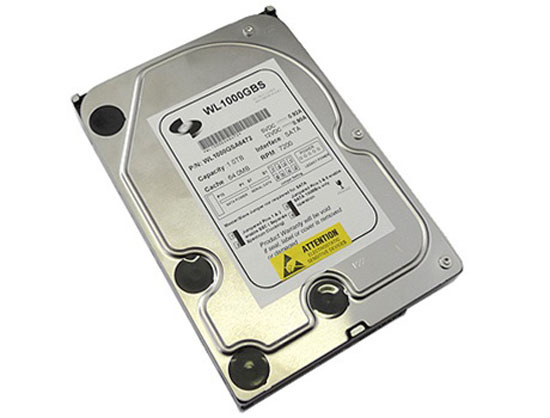 WL 1TB 64MB Cache 7200RPM SATA2 Desktop / CCTV DVR Hard Drive -FREE ...