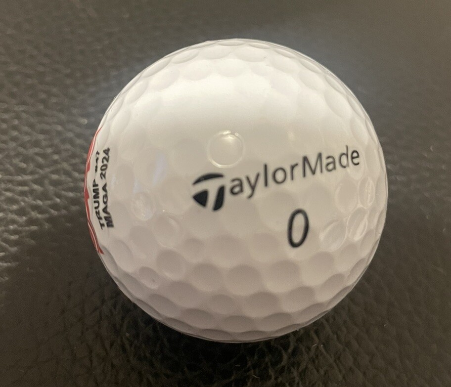 Donald Trump x TaylorMade 2024 MAGA • Presidential Vote Golf Ball • New ...