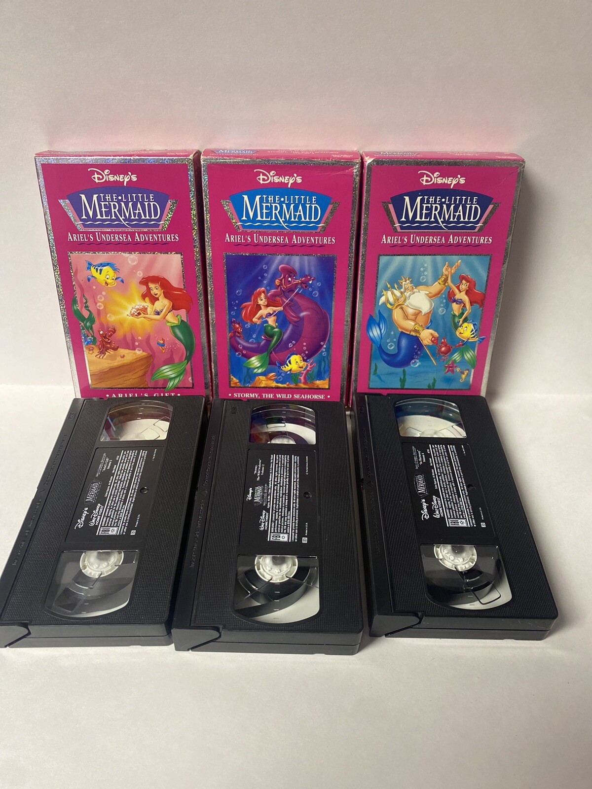 Vintage Disney VHS Lot of 3 ARIEL’S | Grelly USA