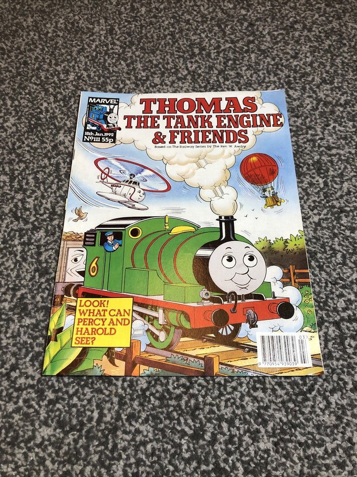 Thomas The Tank Engine & Friends Magazine Comic Vintage 1992 No: 111 ...