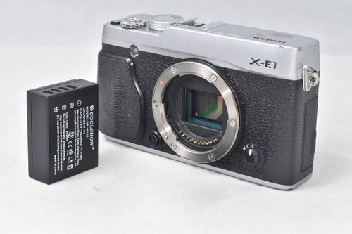 Fujifilm X-E1 16.3MP Digital SLR Camera Body Silver JAPAN 74101017052| eBay