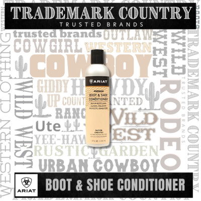 Ariat Boot & Shoe Conditioner (A27002) - Leather Cleaner & Restorer ...