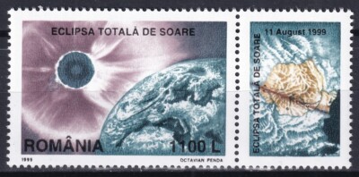 Romania 1999 Solar Eclipse MNH stamp | eBay