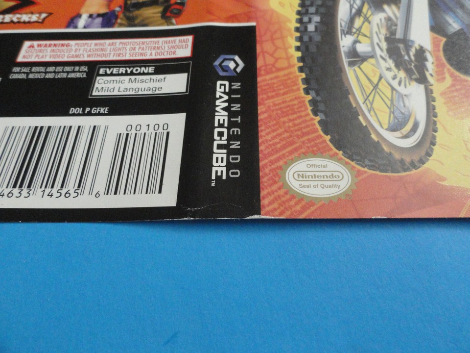 NINTENDO GAMECUBE FREEKSTYLE - ORIGINAL COVER ART *NO GAME, CASE OR ...