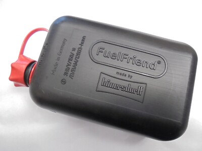 2 Litre Spare Fuel Petrol Can Black Fuel Friend BIG 2 ltr - Lambretta ...