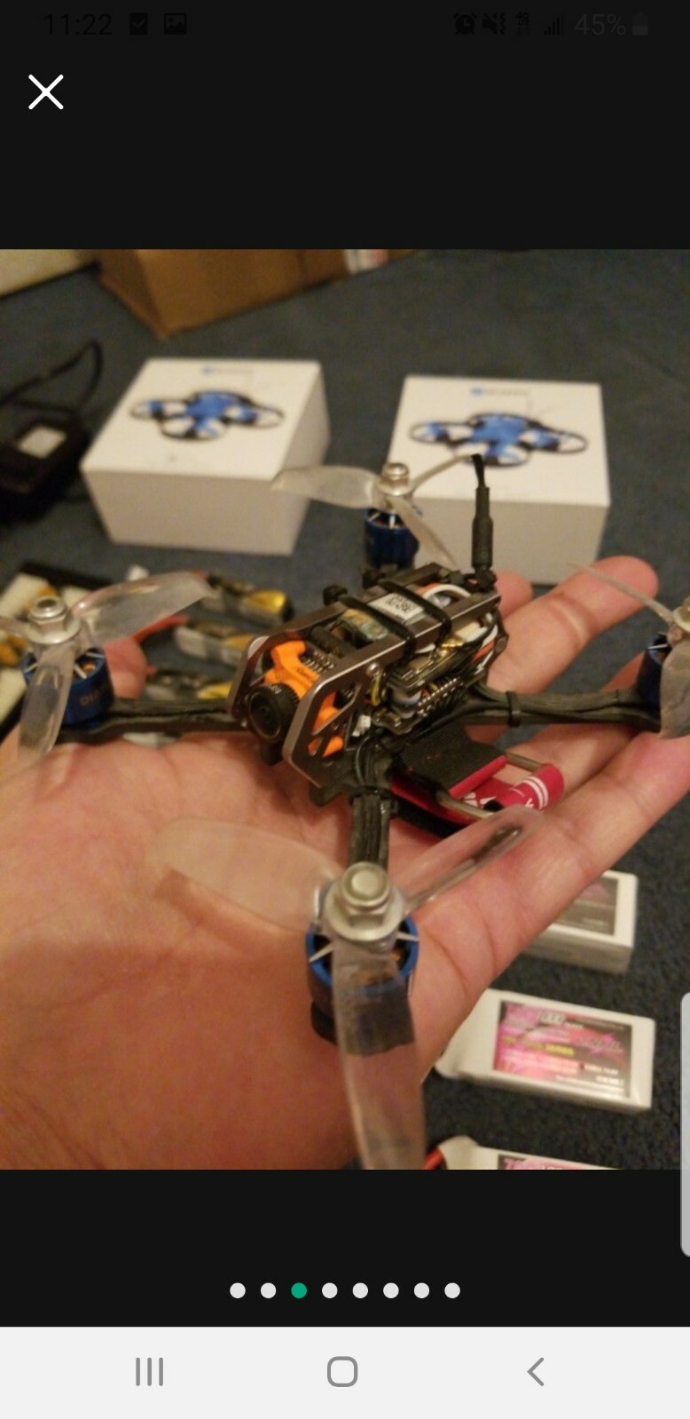3 drones, 2 Beta 85X FPV'S / 1 Diatone gt3 lots of extras, read ...
