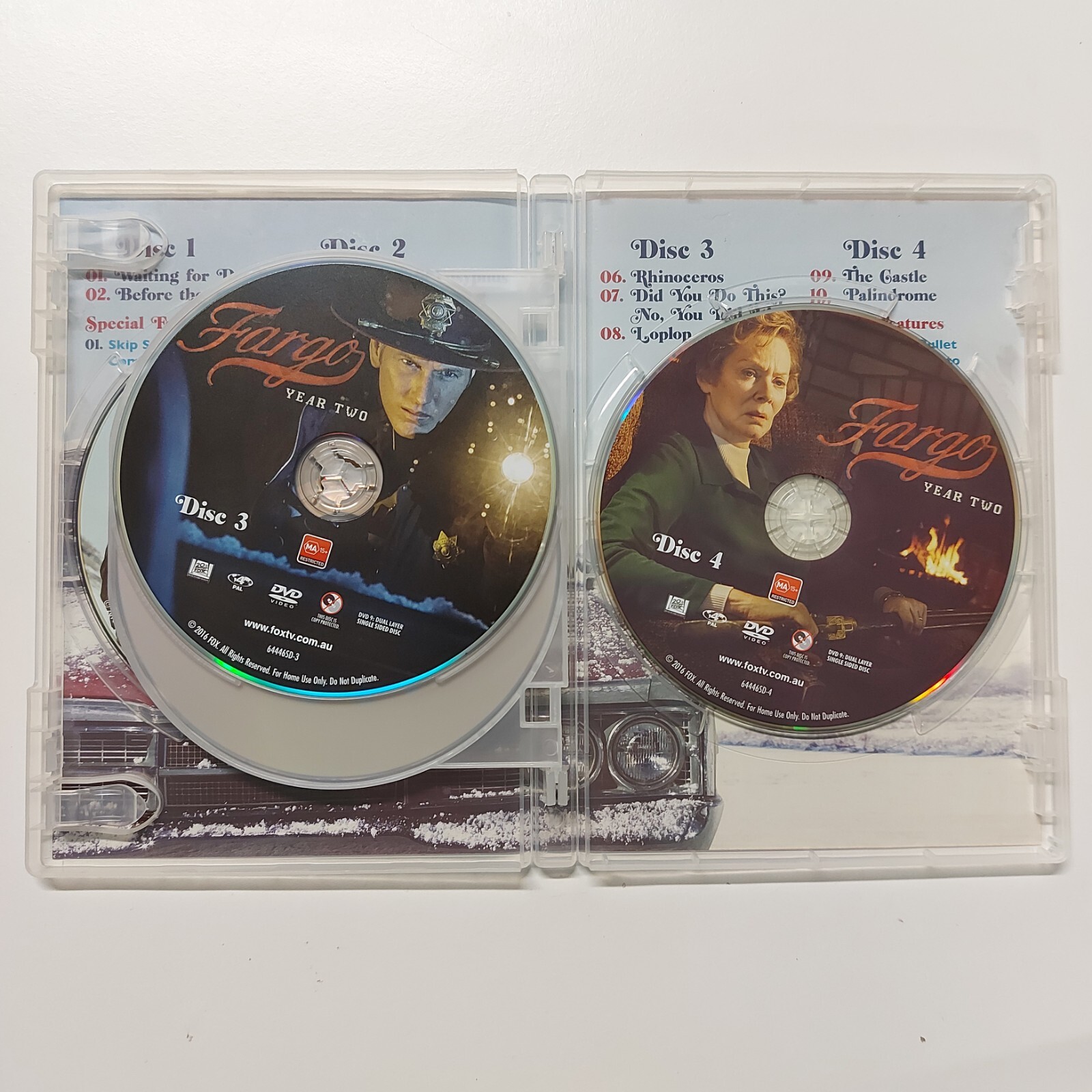 Fargo Year 2 Season 2 DVD Region 4 (2015, TV Show/series) Billy Bob ...
