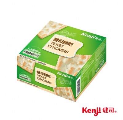[Kenji] Yeast Cracker 20g x 21/ Pack (Vegetarian) 健司 酵母餅乾 | eBay