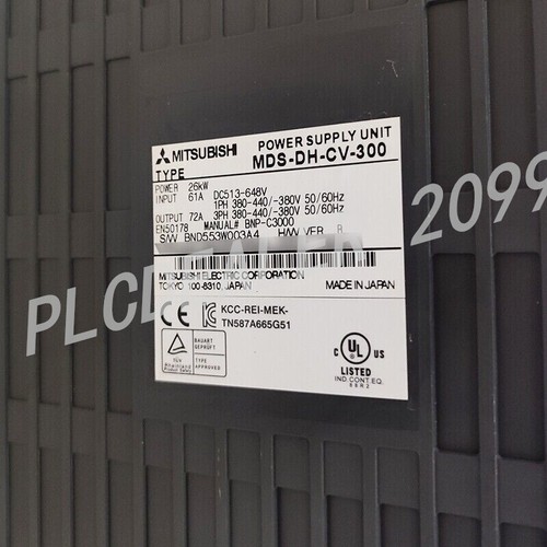 New Mitsubishi MDS-DH-CV-300 SERVO DRIVE 26KW 50/60HZ 380-440VAC In Box ...