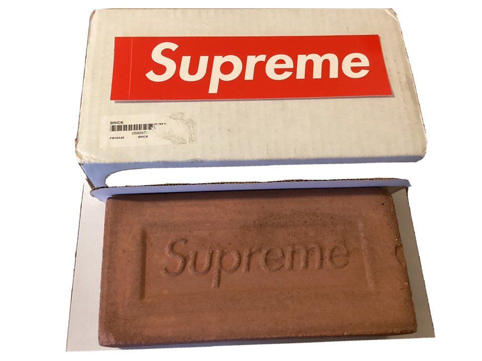 Supreme Clay Brick FW16 Collection 100% Authentic New in Box Logo | eBay