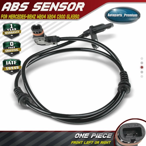 ABS Wheel Speed Sensor for Mercedes-Benz W204 C300 X204 GLK350 Front LH ...