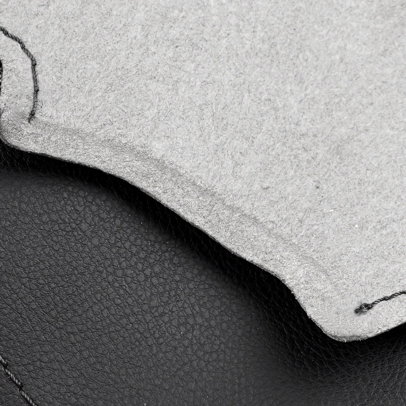 All Black DIY Sewing Leather Steering Wheel Cover For Hyundai Elantra ...