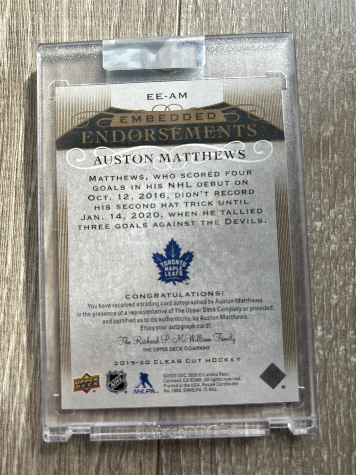 Auston Matthews auto /25 | eBay