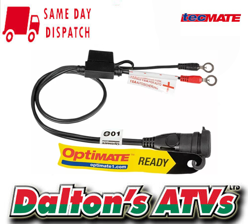 Genuine Optimate 2/3/4/5/6 Charger Weatherproof Fused SAE O1 Connector ...